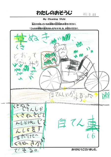 あったらいいな、未来のおそうじ道具 投稿 | おそうじ館 | ダスキンミュージアム「キレイ」と「おいしい」のむかし・いま・みらい